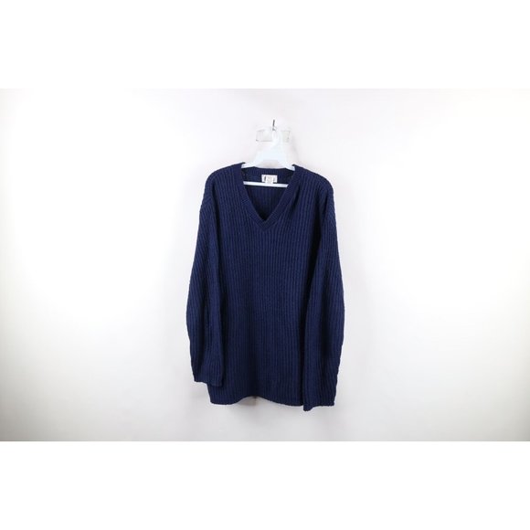 Vintage | Sweaters | Vintage 9s Streetwear Womens Large Faded Baggy Fit ...